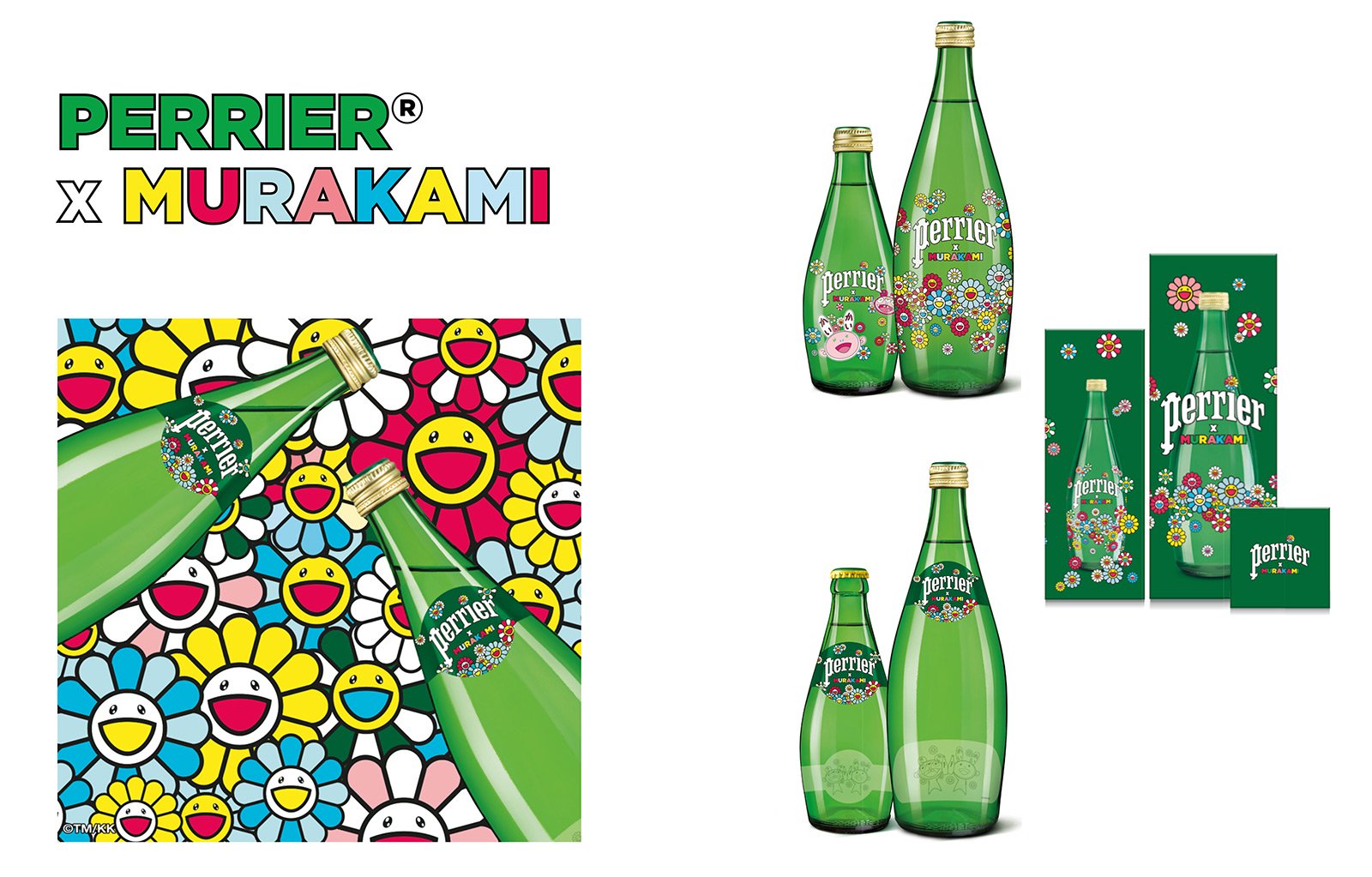 Perrier s'associe avec Takashi Murakami pour des bouteilles en édition ...