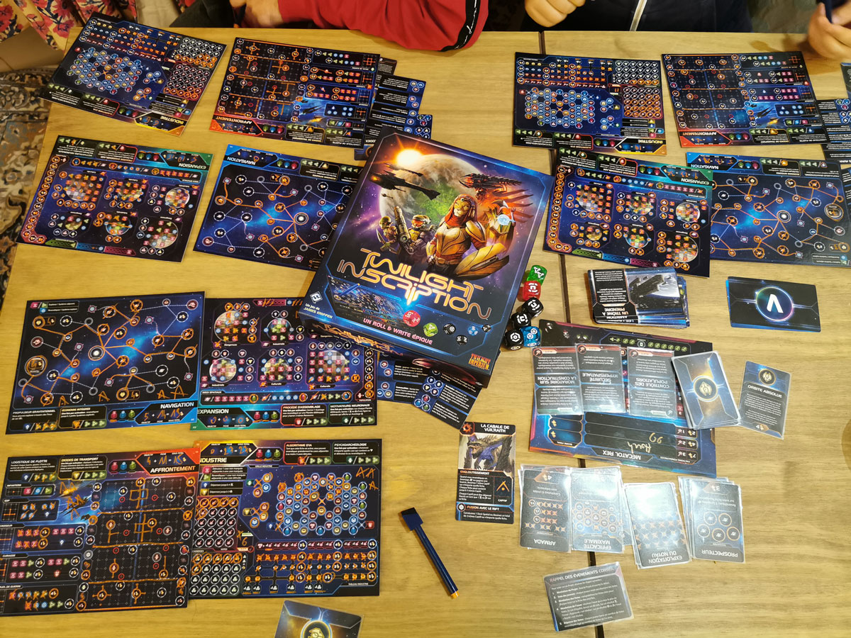 Avis et test du jeu de société Twilight Inscription (Fantasy Flight ...