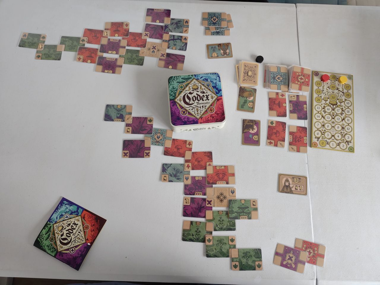 Test et avis du jeu de société Codex Naturalis (Bombyx) - Le blog de ...